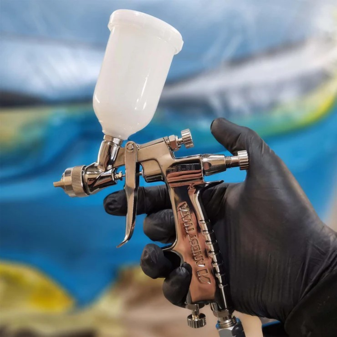 ANEST IWATA LPH-80 Gravity Feed Spray Gun - Refinish Hub