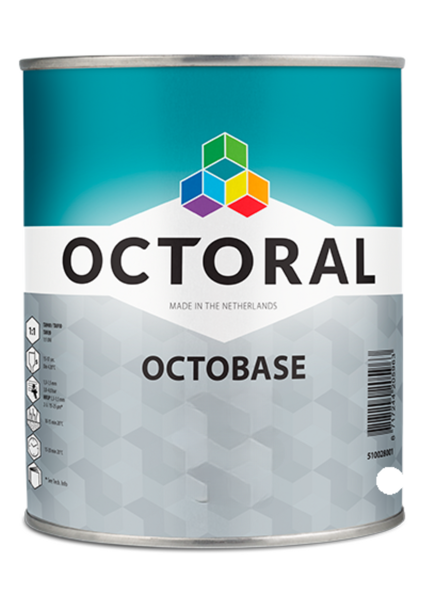 B45 Octobase System Transparent Red - Refinish Hub