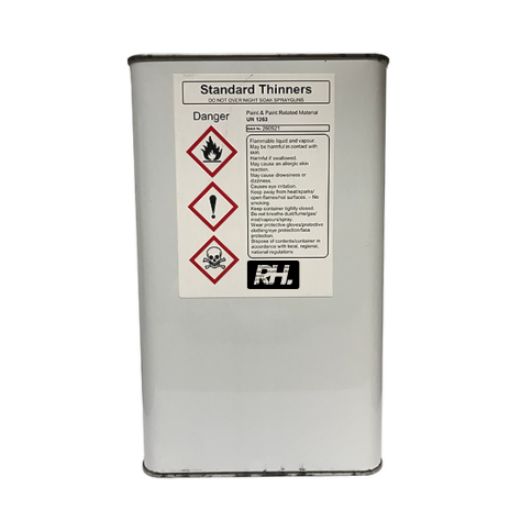 Standard Thinner (gun wash) - 5 Litre - Refinish Hub