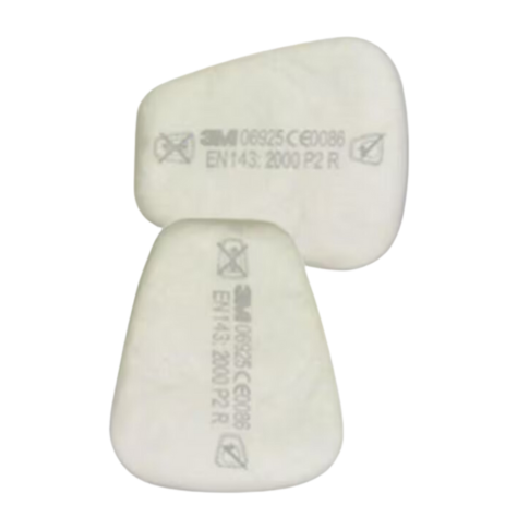 3M 06925 Particulate Filters P2R - Refinish Hub