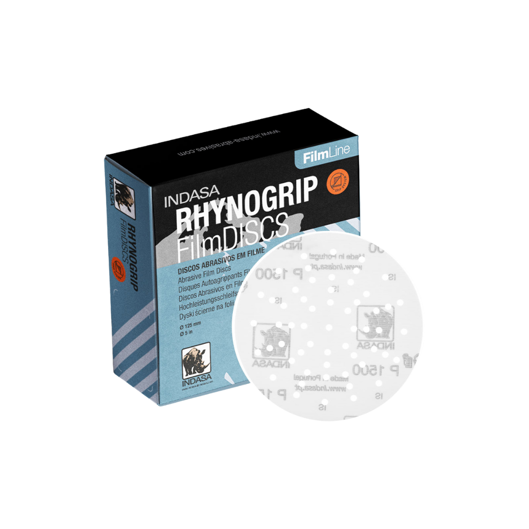 Indasa Ultravent Rhynogrip Filmline Discs - 150mm - Refinish Hub