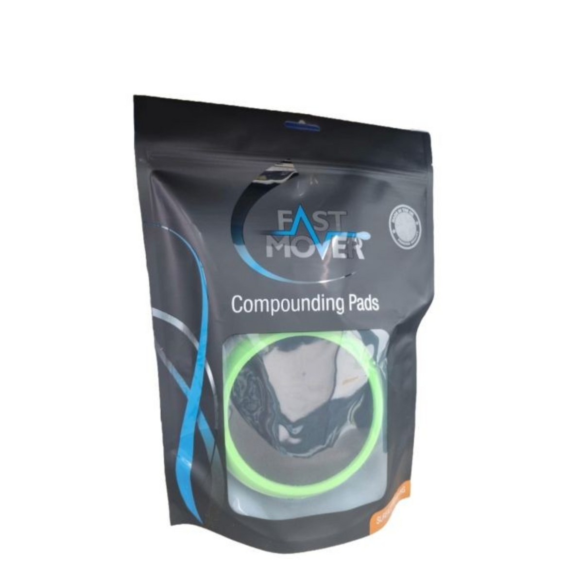 FMT6068 Velcro Hook & Loop Compounding Pad 150 x 50mm w/ protective co ...
