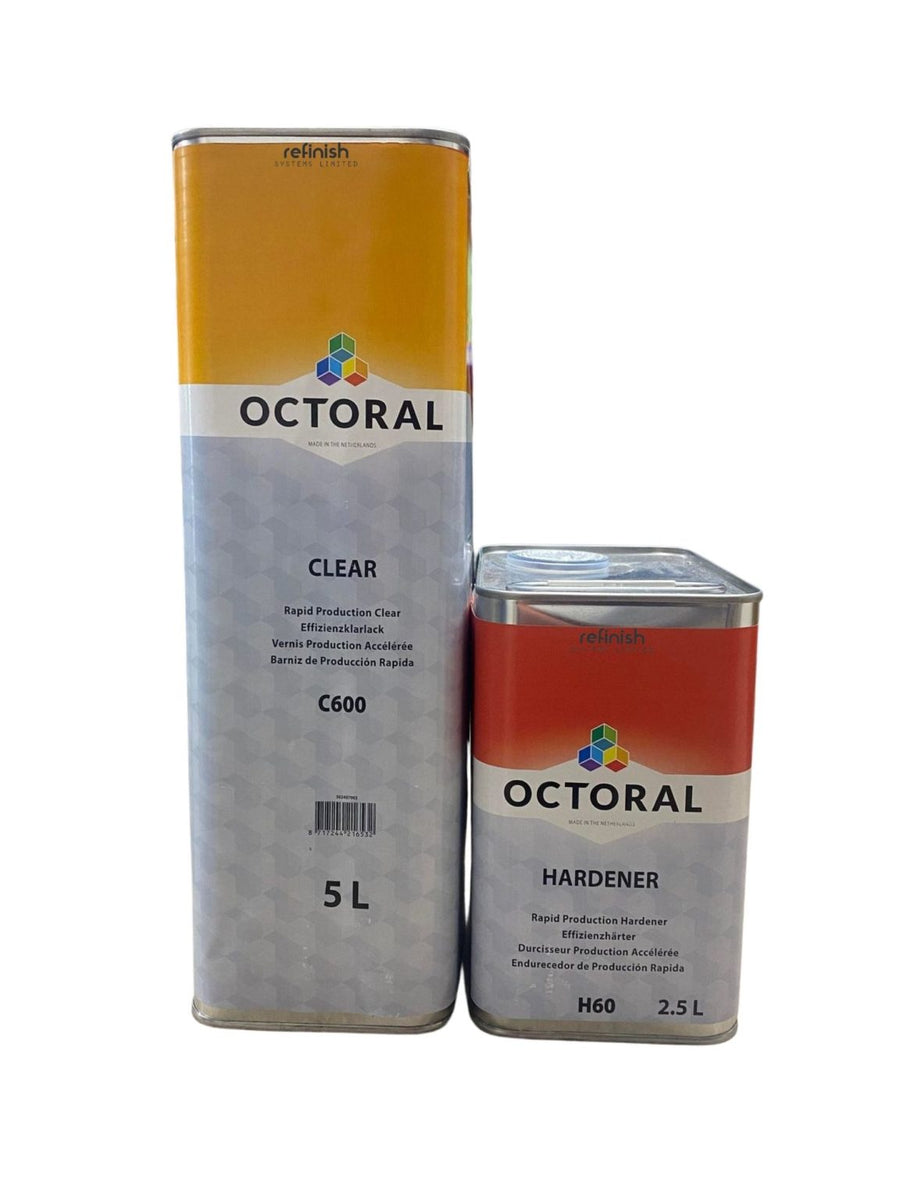 Octoral C600 Rapid Production Clearcoat - 7.5L Kit (Inc. Hardener ...