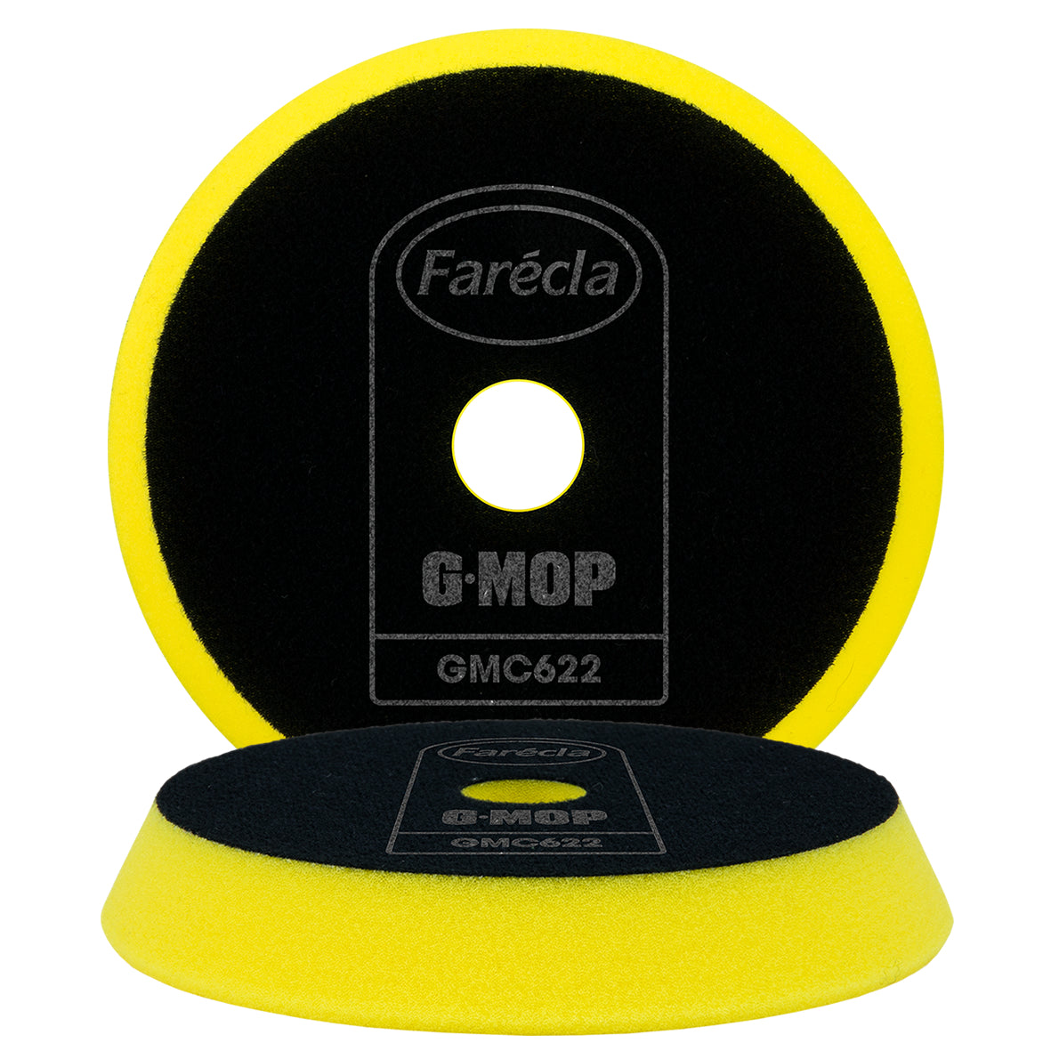 Farecla GMC622- GMop 6" Angled Yellow Compounding Foams - Refinish Hub